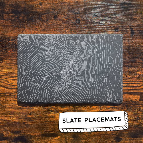 Etching Summit || Adventure and Mountain Laser Etched Slate