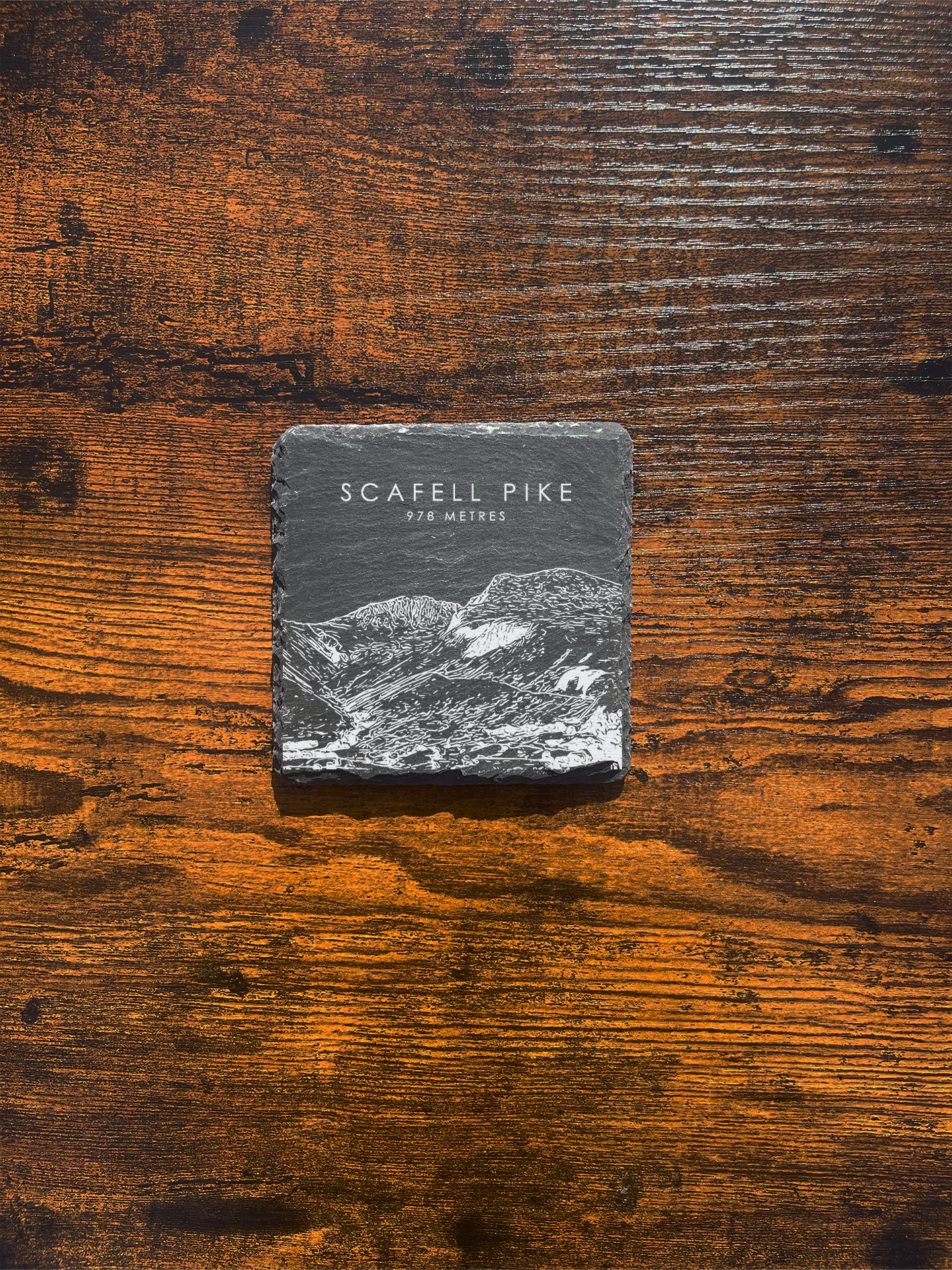 Scafell Pike Coaster ⇻ Sketch – Etching Summit