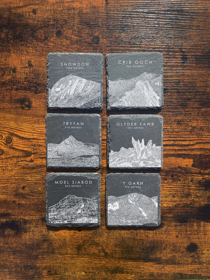 Etching Summit || Adventure and Mountain Laser Etched Slate