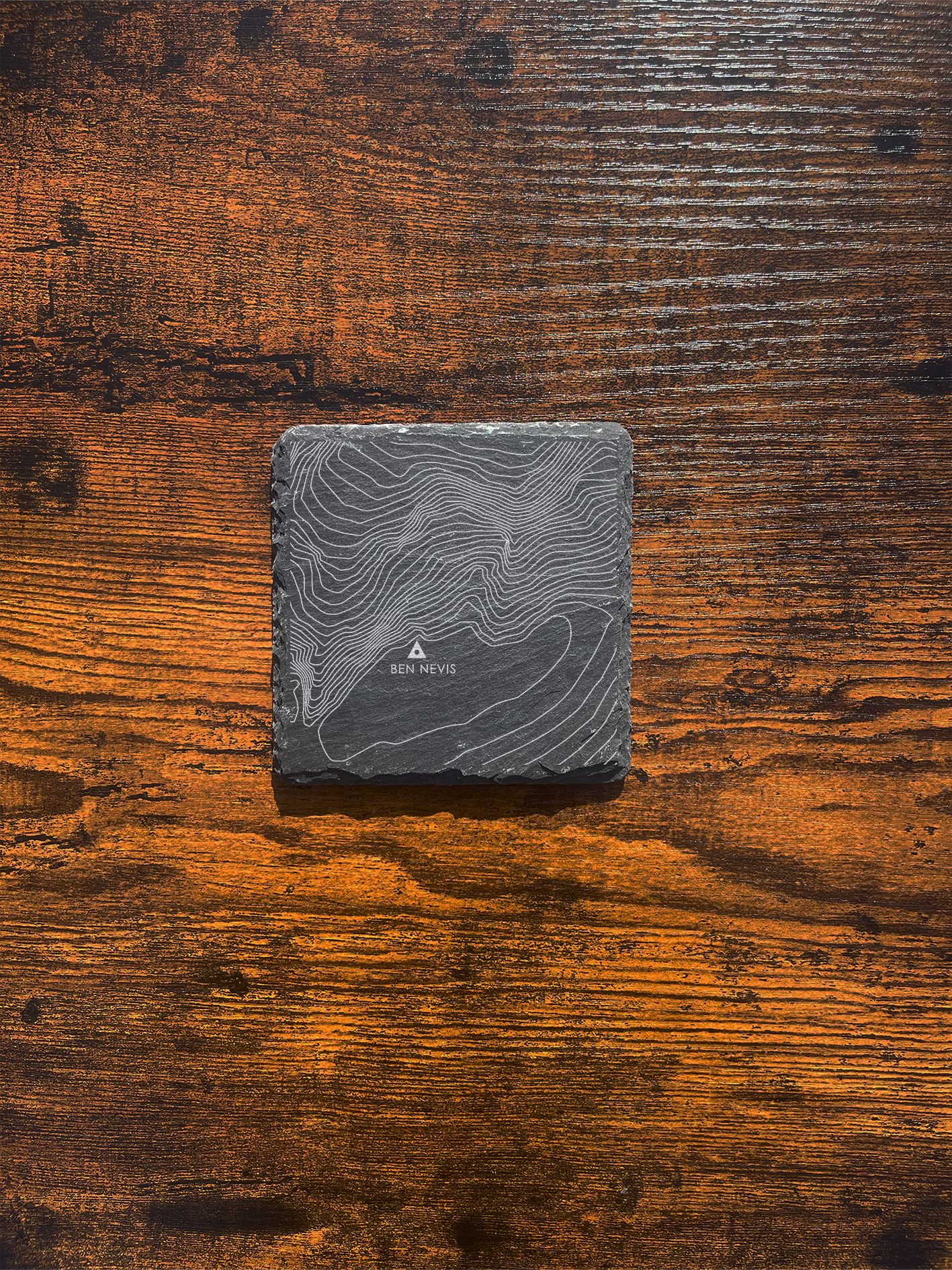 Ben Nevis Coaster ⇻ Contours – Etching Summit